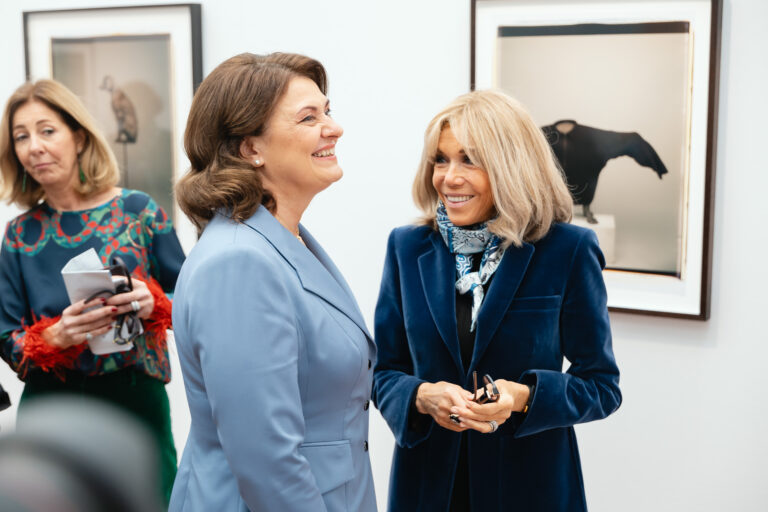 Art and diplomacy: Lithuanian and French First Ladies met in Paris ...